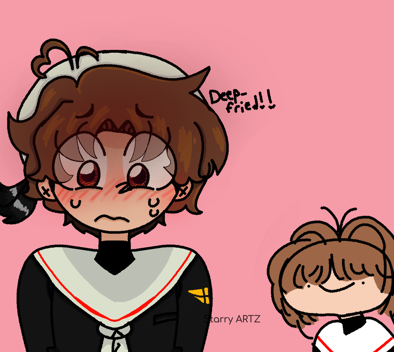 UH OH!!! Looks Like Someone's Deep Fried - ibisPaint