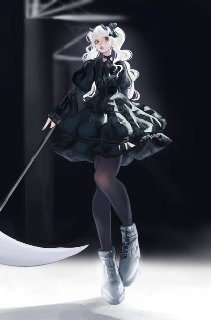 Demon girl - ibisPaint