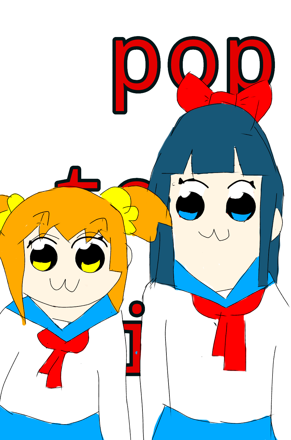 popuko y pipimi - ibisPaint