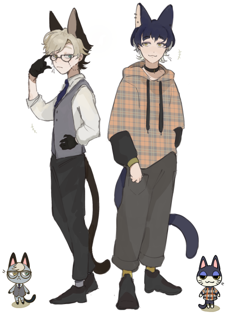 Raymond and Punchy - ibisPaint