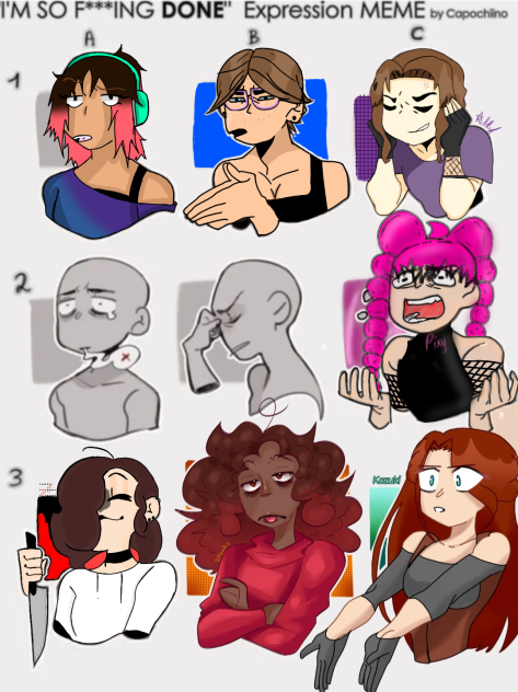 I’m so fucking done Collab - ibisPaint