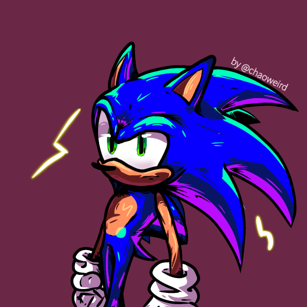 Sonic like - ibisPaint