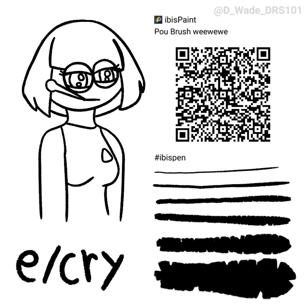 Pou Brush weewewe - ibisPaint