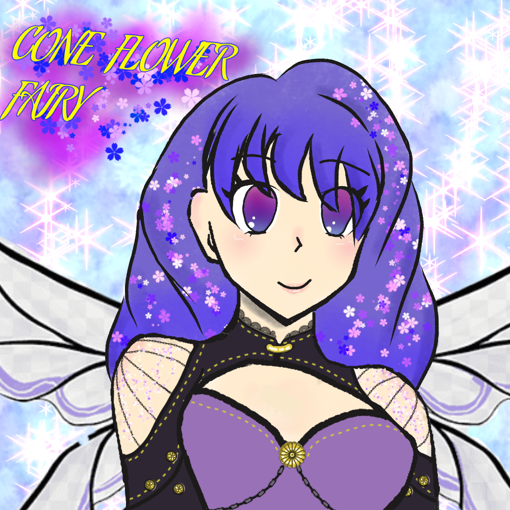 Cone Flower Fairly - ibisPaint