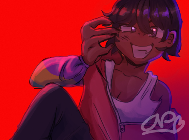 Uhh he is really crazy - ibisPaint