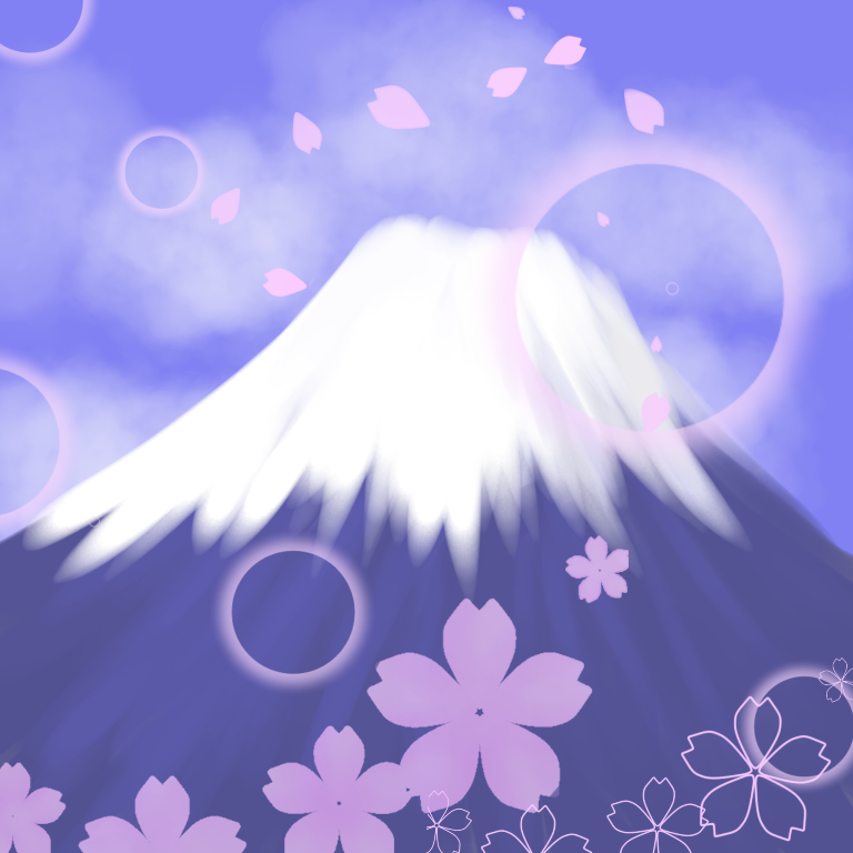 Mt.Fuji@Japan - ibisPaint