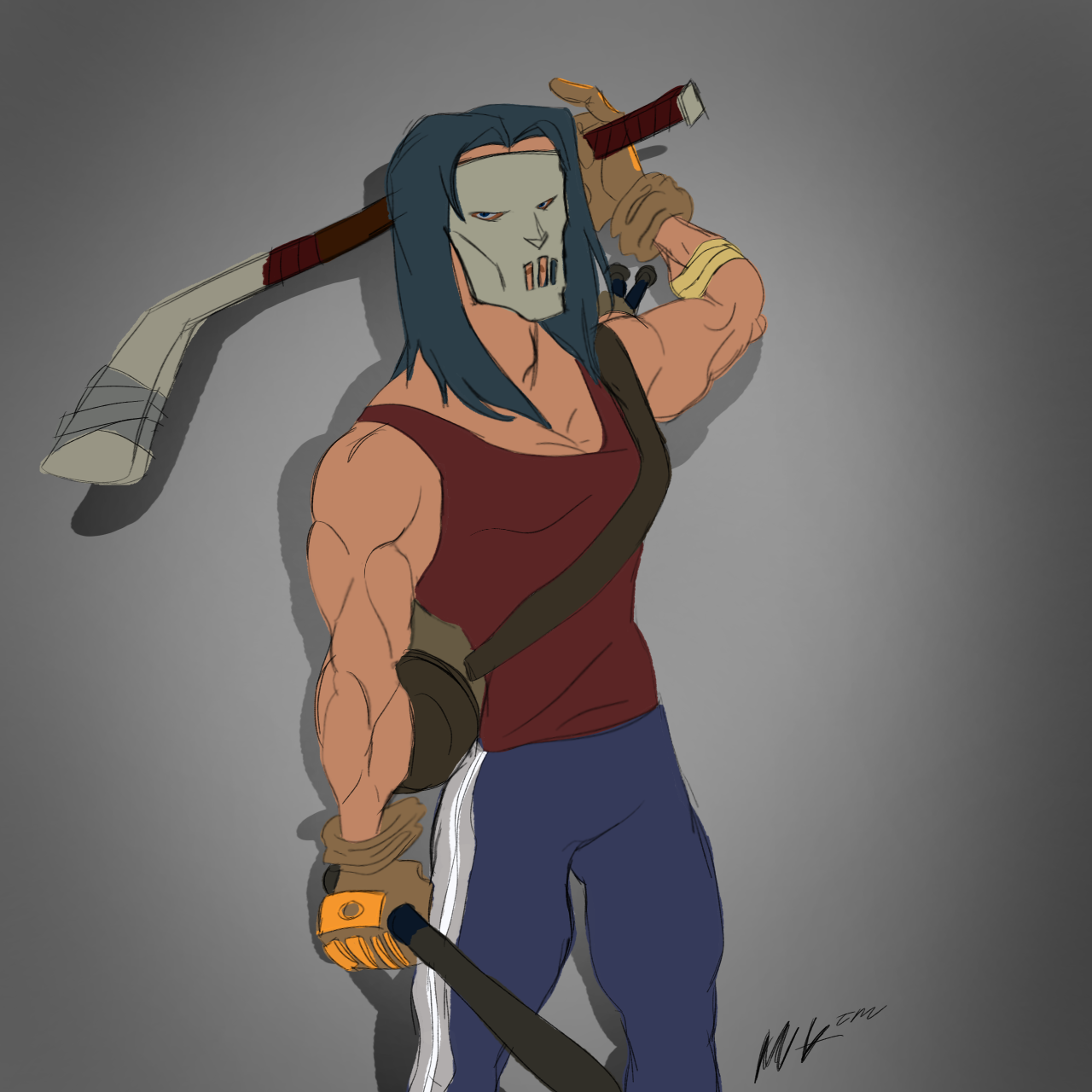 Casey Jones (TMNT 2003) - ibisPaint