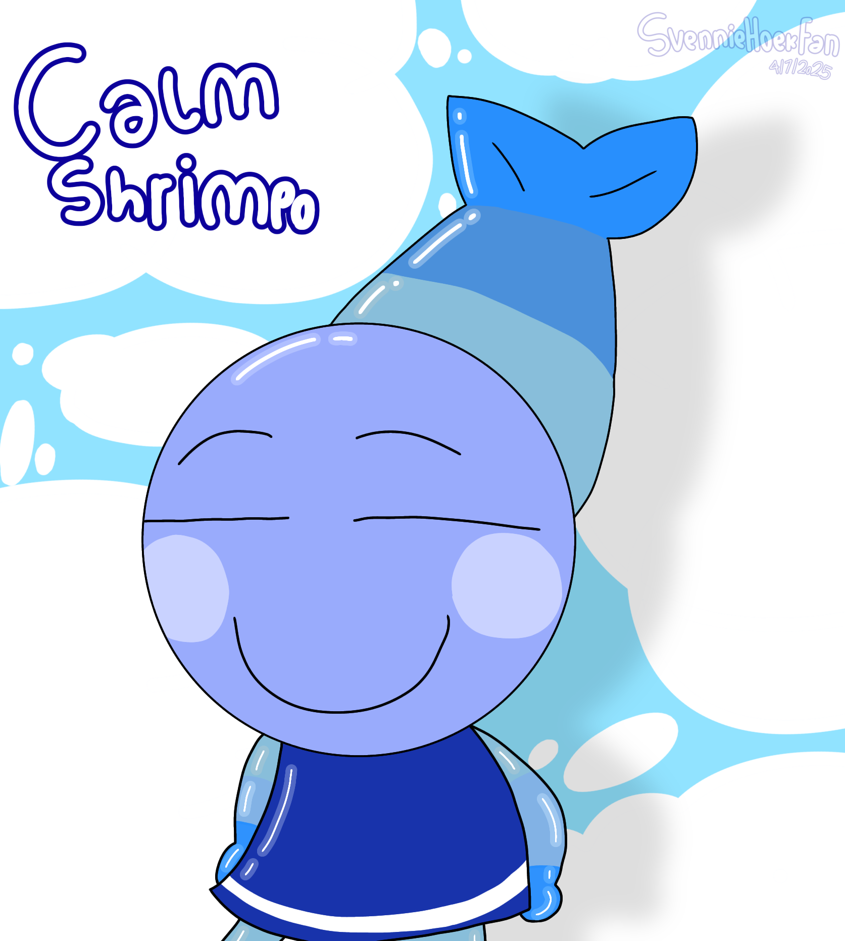 Calm Shrimpo - ibisPaint