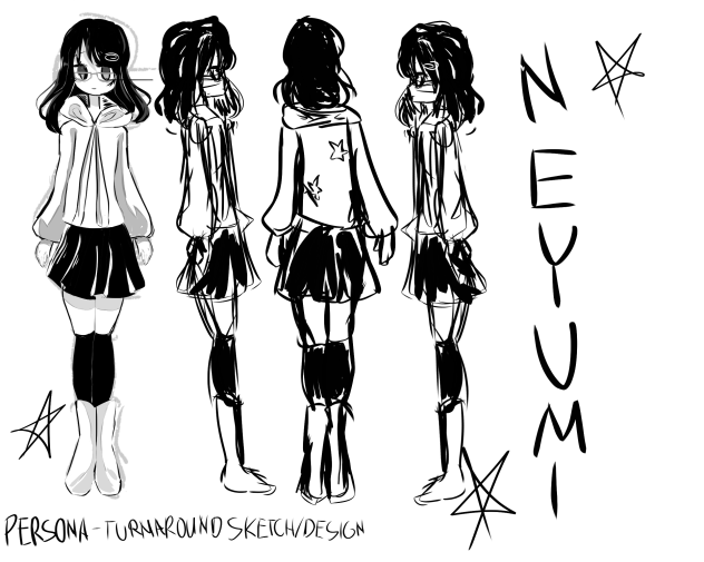 full body turnaround - ibisPaint