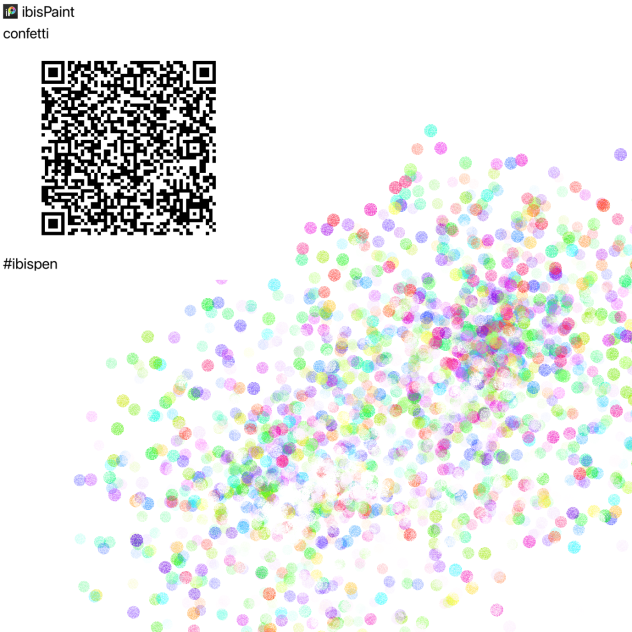 CONFETTI - ibisPaint