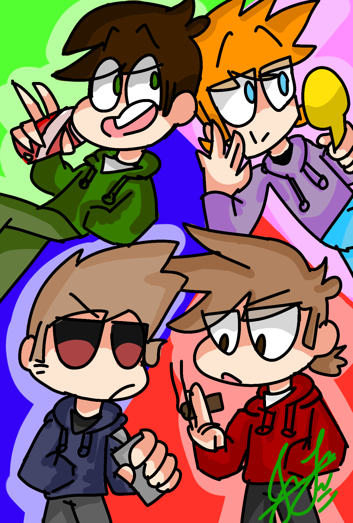 Eddsworld 💚 - ibisPaint