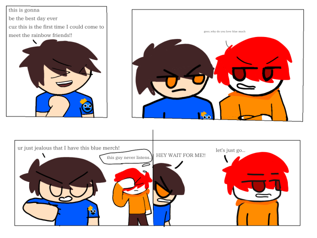 [rainbow friends comic part 1] - ibisPaint