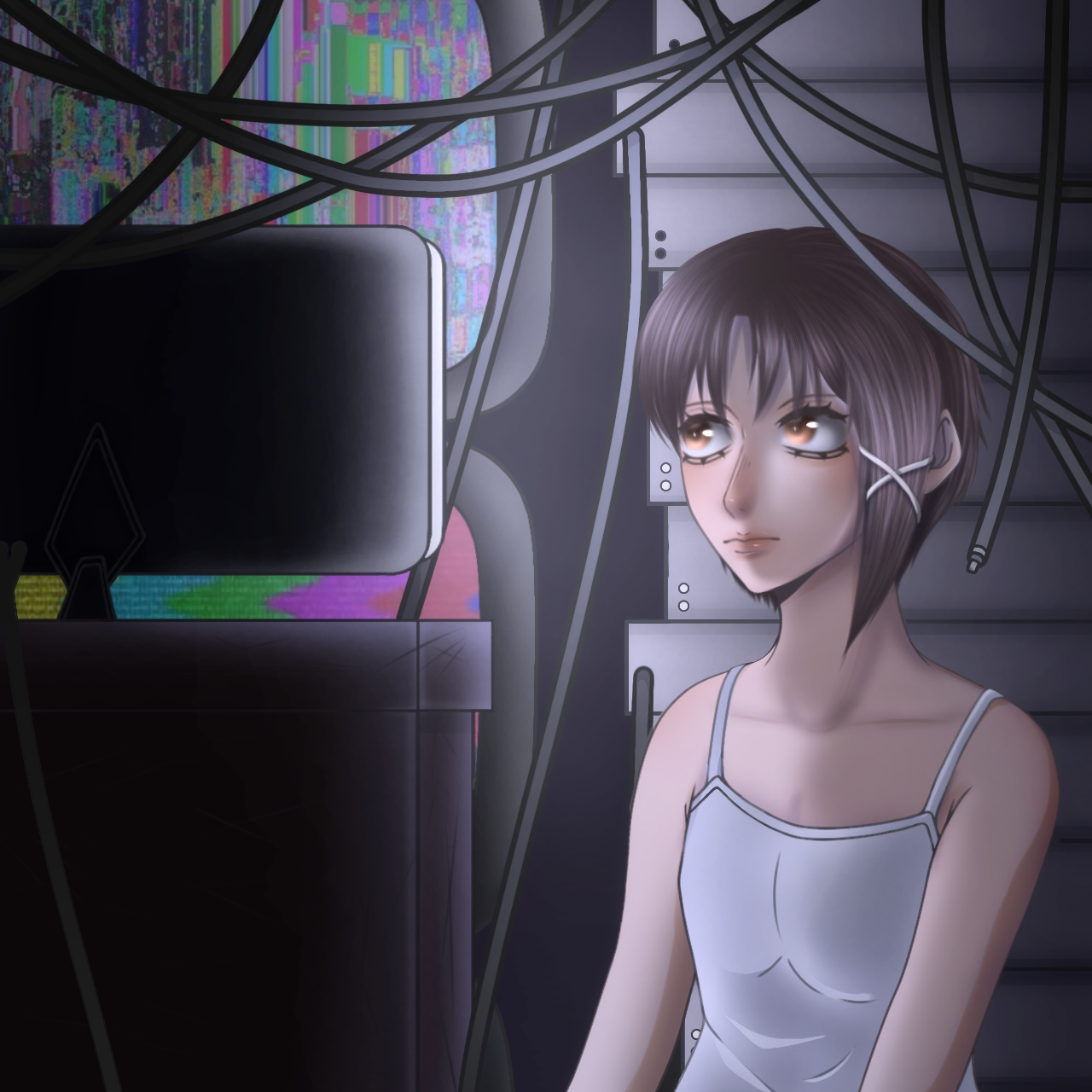 lain fan art - ibisPaint