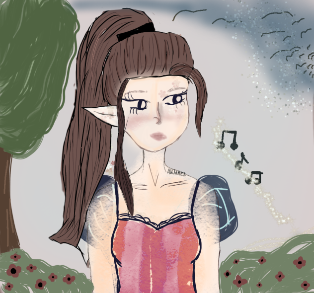 Singing fairy - ibisPaint