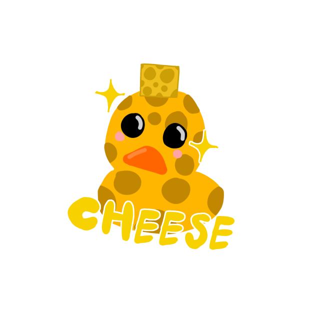 cheese duck sticker - ibisPaint