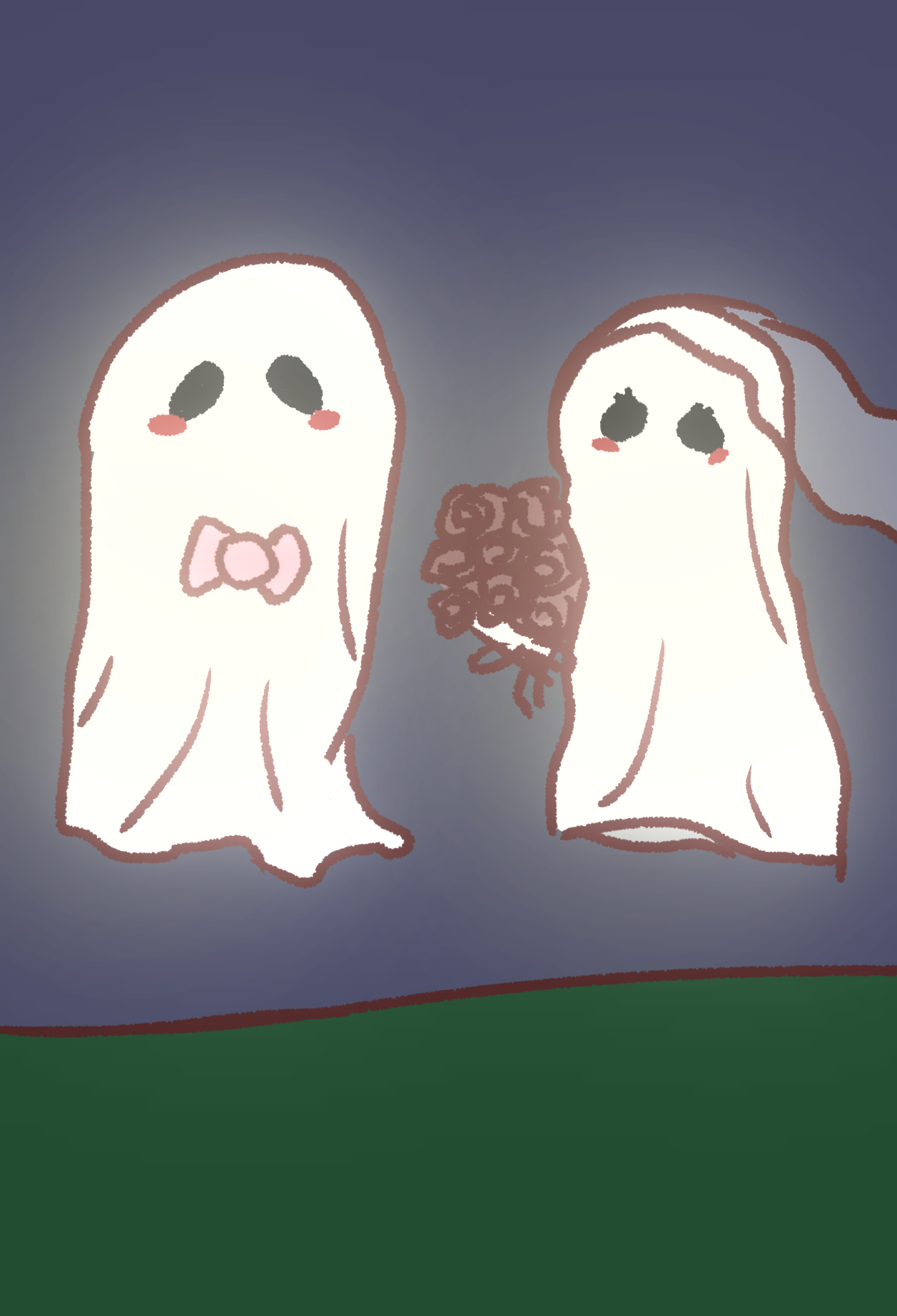 Ghost wedding - ibisPaint