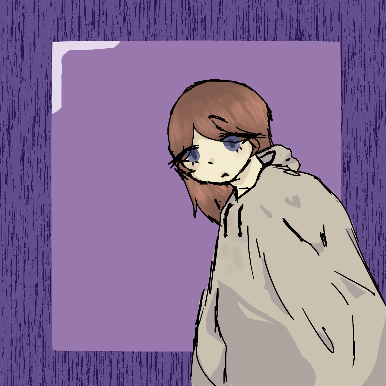 raincoat girl - ibisPaint