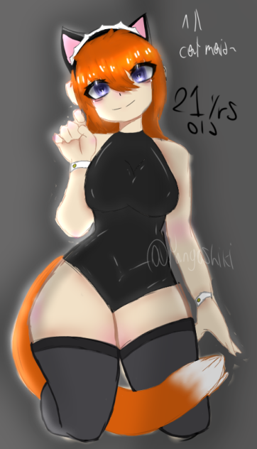 Cat maid ^^ - ibisPaint