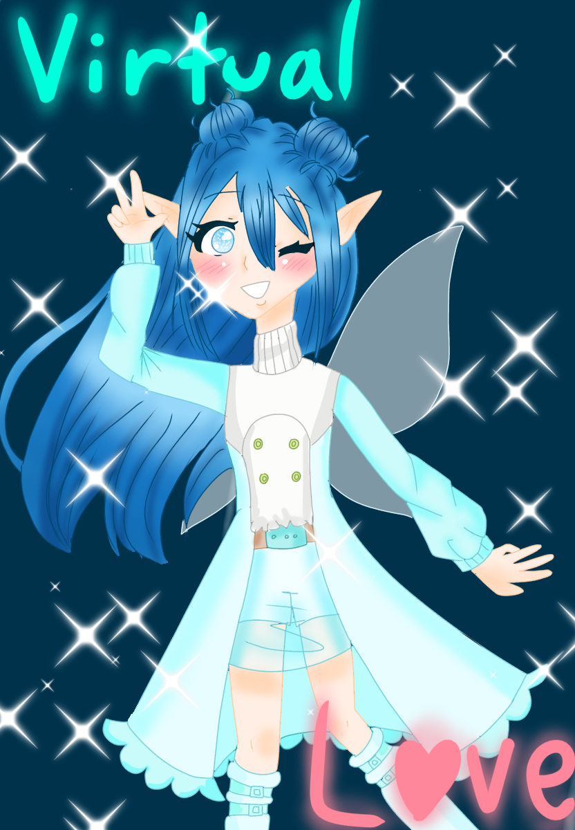 Virtual Love Fan art! - ibisPaint