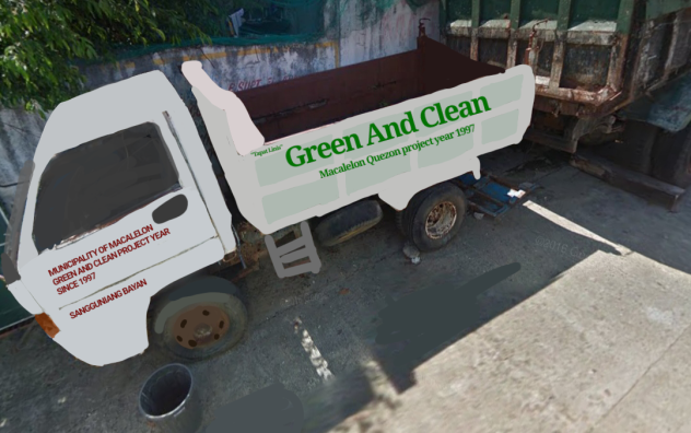 Restored garbage truck - ibisPaint