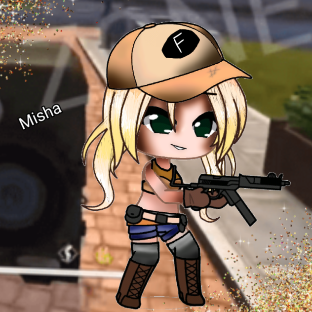 Misha free fire gacha club - ibisPaint