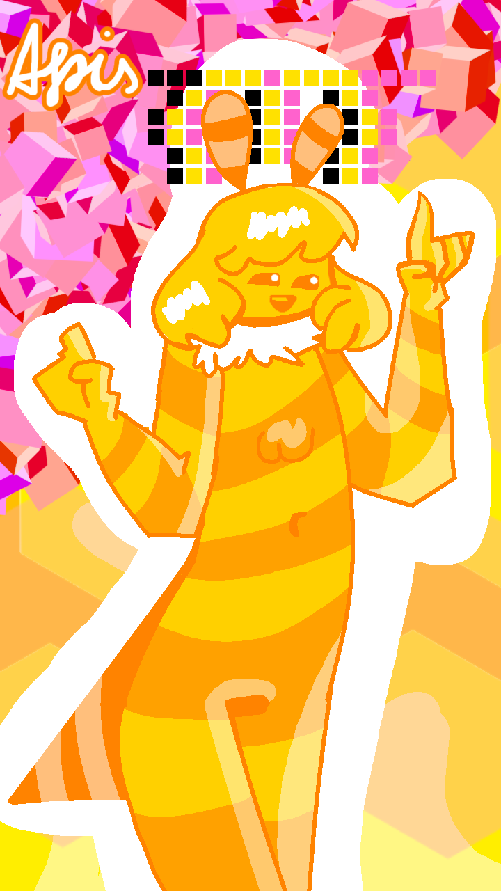 Apis Mellifera -bee character- - ibisPaint