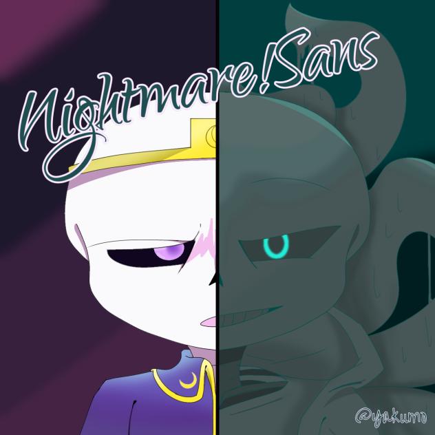 Nightmare!Sans - ibisPaint