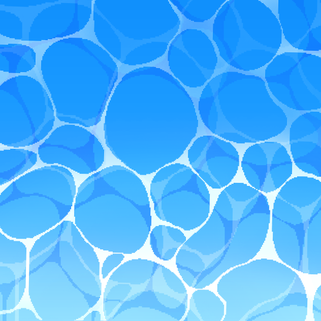 water surface sea (pixel) - ibisPaint