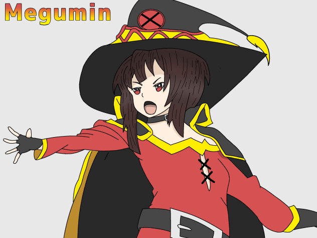 Megumin (Konosuba) - ibisPaint