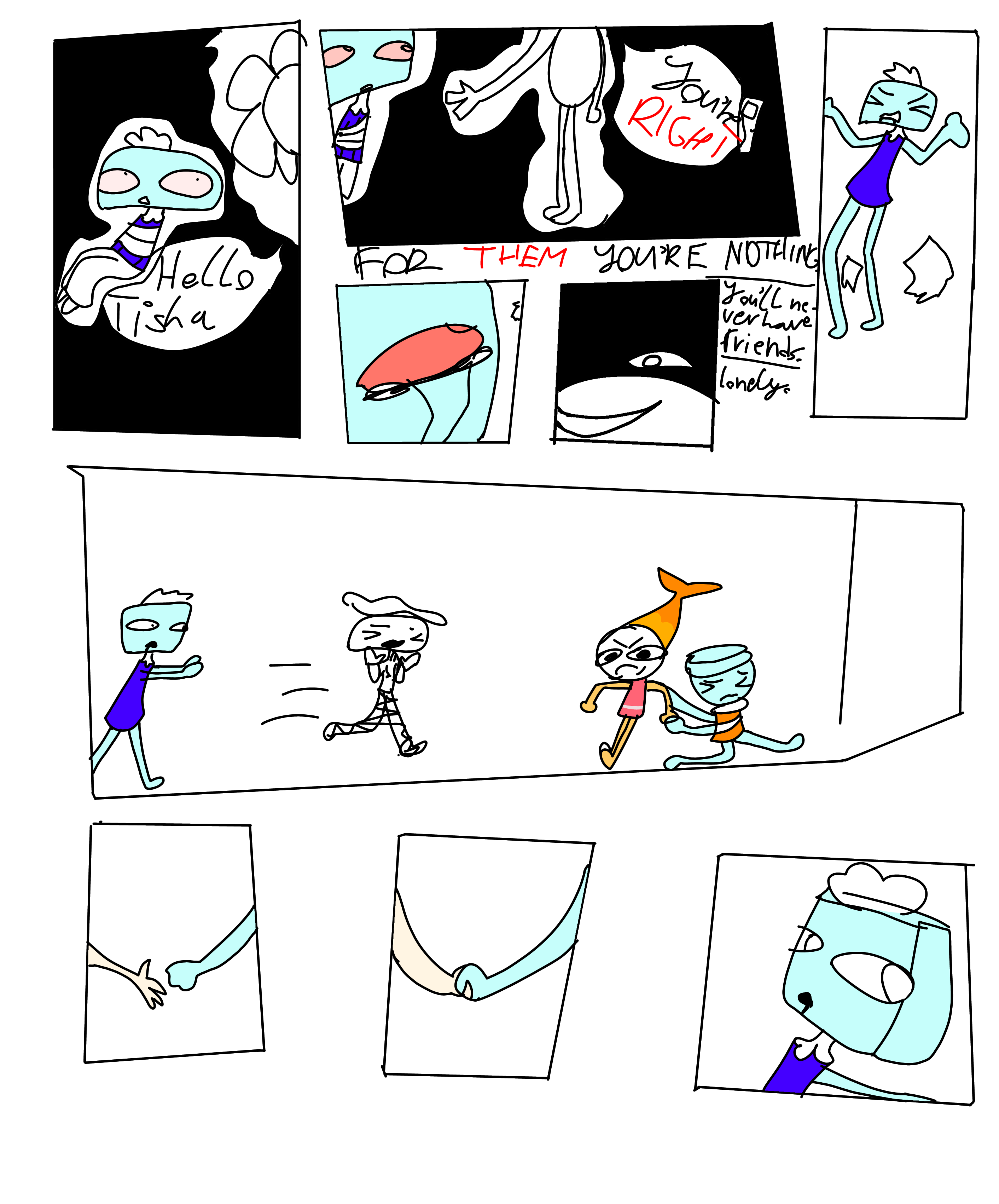 Dandys world, how Tisha become twisted - ibisPaint