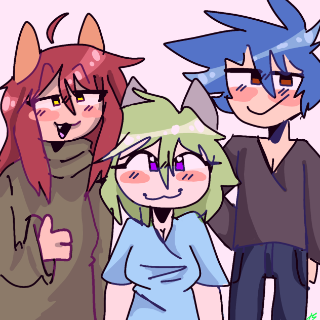 Nyan~ Neko sugar girls - ibisPaint