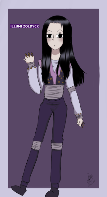 illumi zoldyck! (hunterxhunter) - ibisPaint