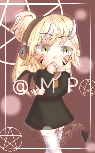 Shy Demon - ibisPaint