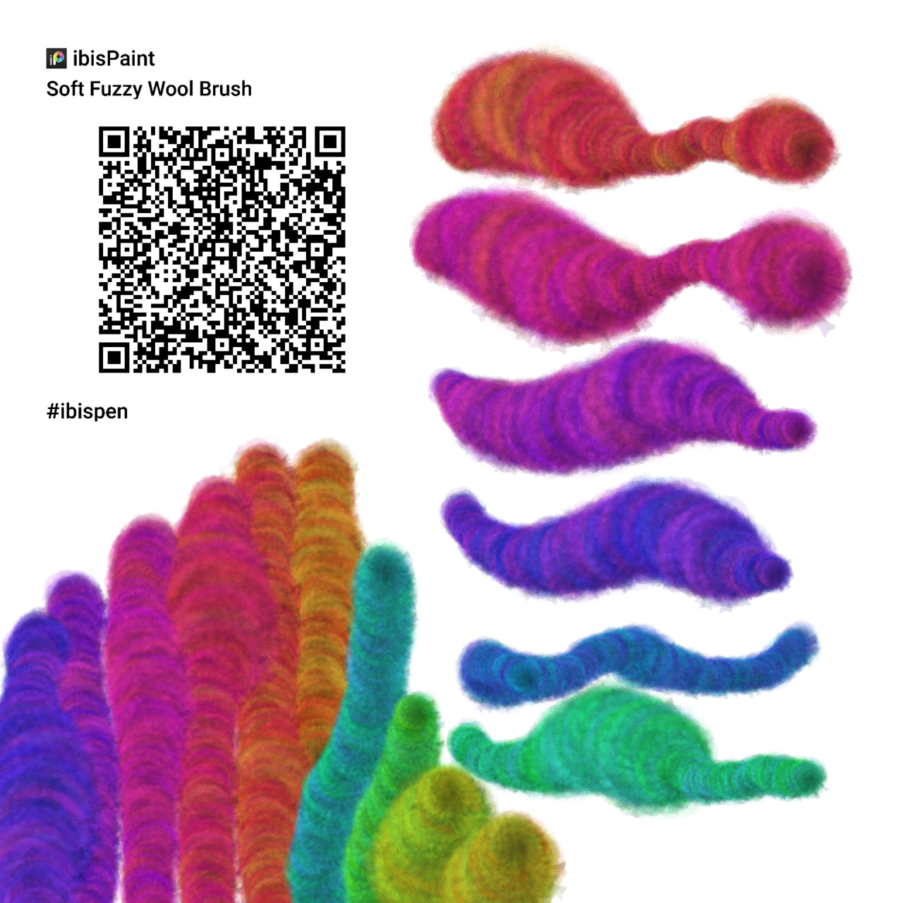 Fuzzy Wool Brush - ibisPaint