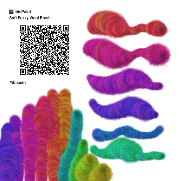 Fuzzy Wool Brush - ibisPaint