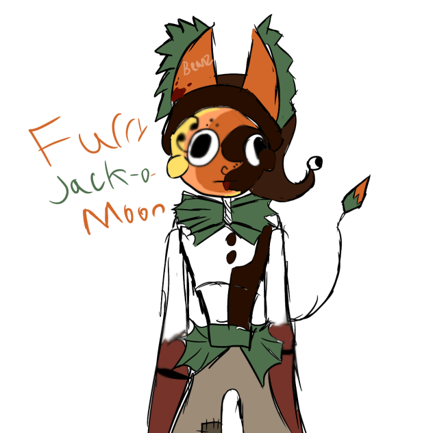 Furry jack-o-moon - ibisPaint