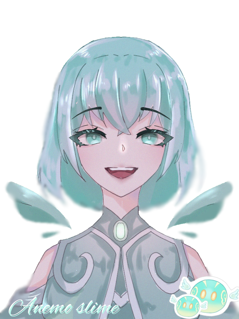 Anemo slime - ibisPaint