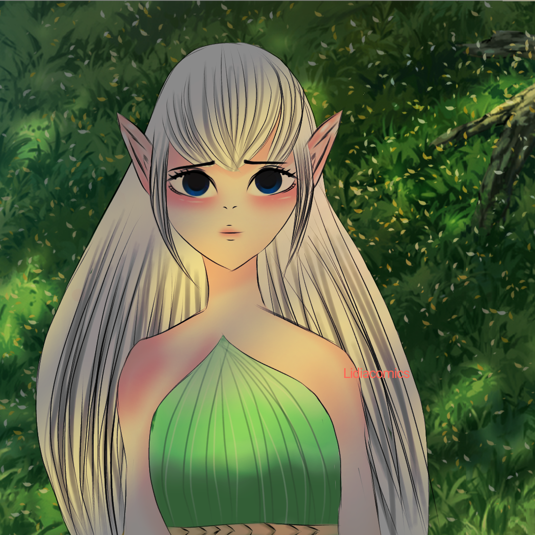 an elf - ibisPaint