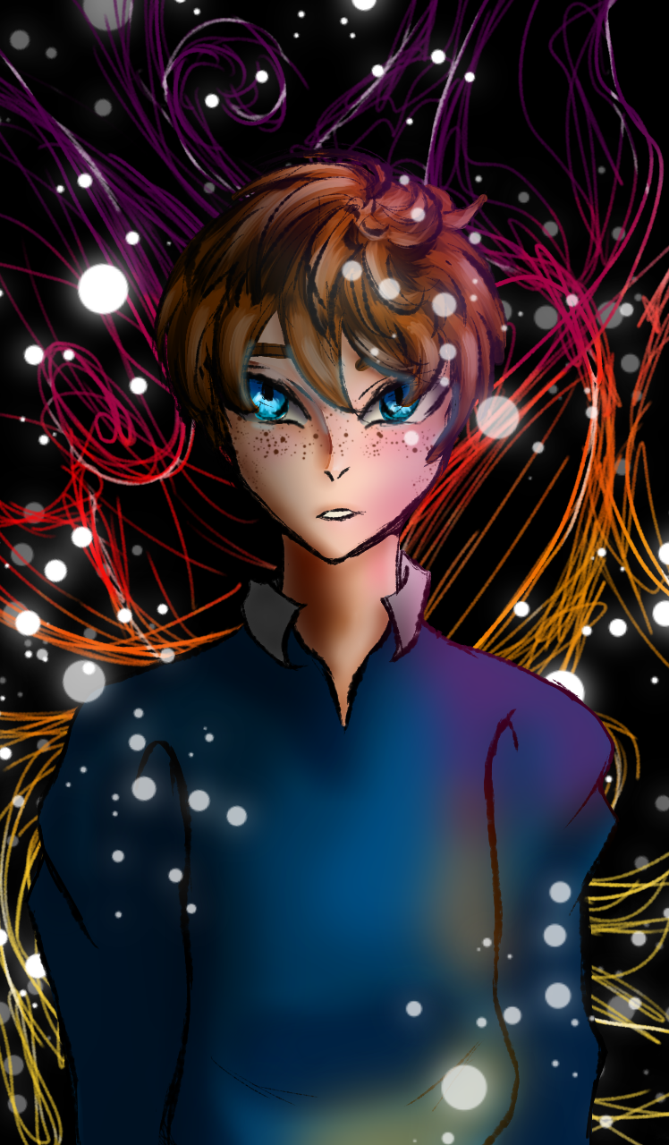 school boy's creativity - ibisPaint