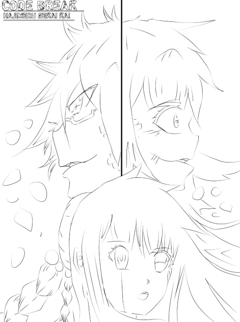 Code break........ Colouring page - ibisPaint