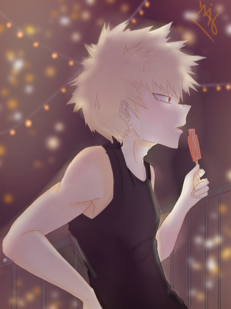 Katsuki bakugo - ibisPaint