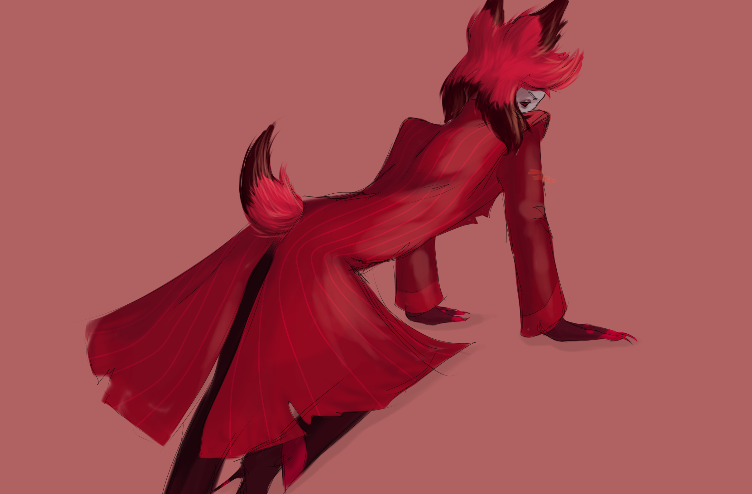 Cute tail maybe - ibisPaint