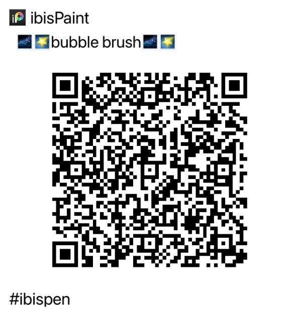 Bubble brush - ibisPaint