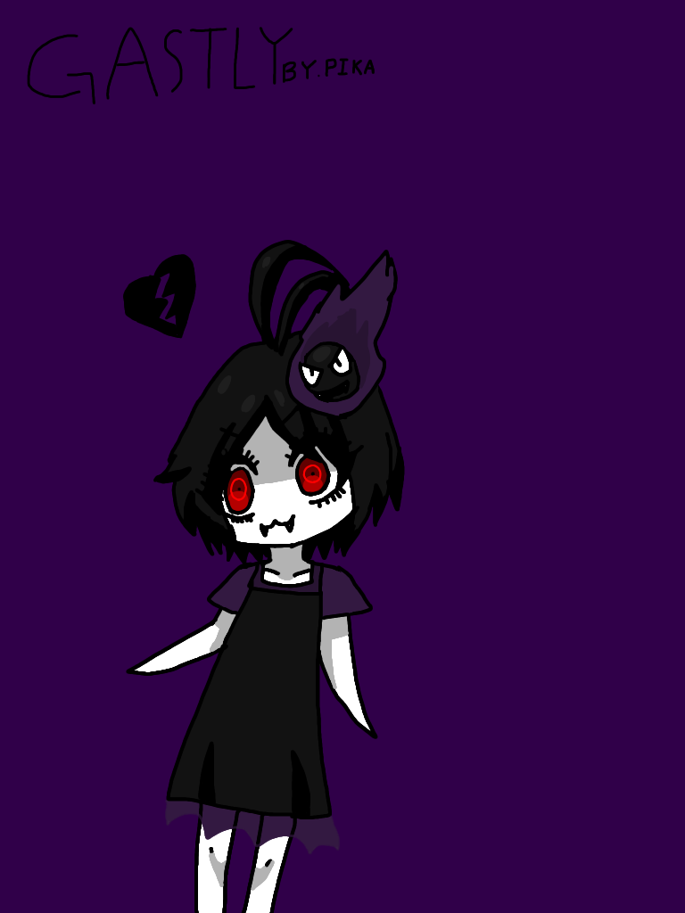 Gastly - ibisPaint