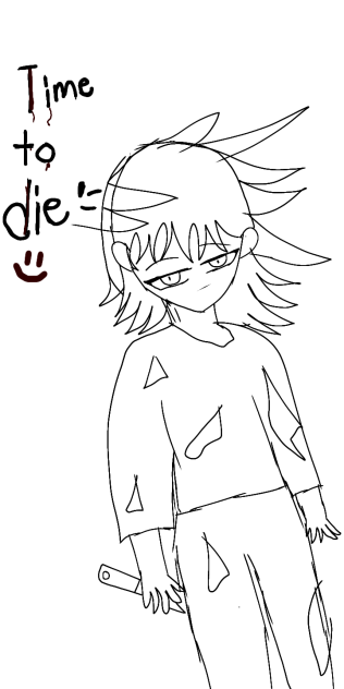 Gabriel's first kill - ibisPaint