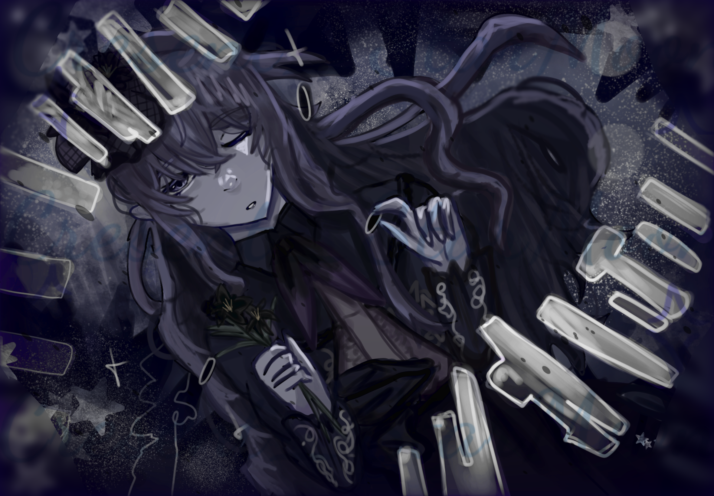 Mafuyu dark fes card - ibisPaint