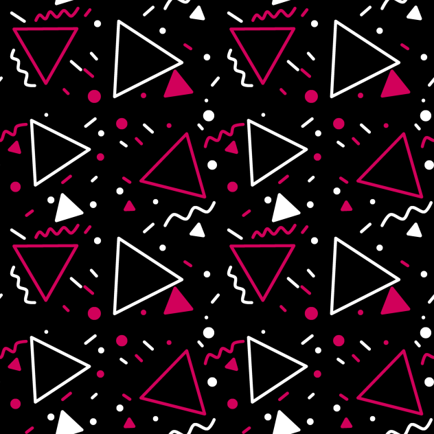 Retro pop pattern 6 - ibisPaint