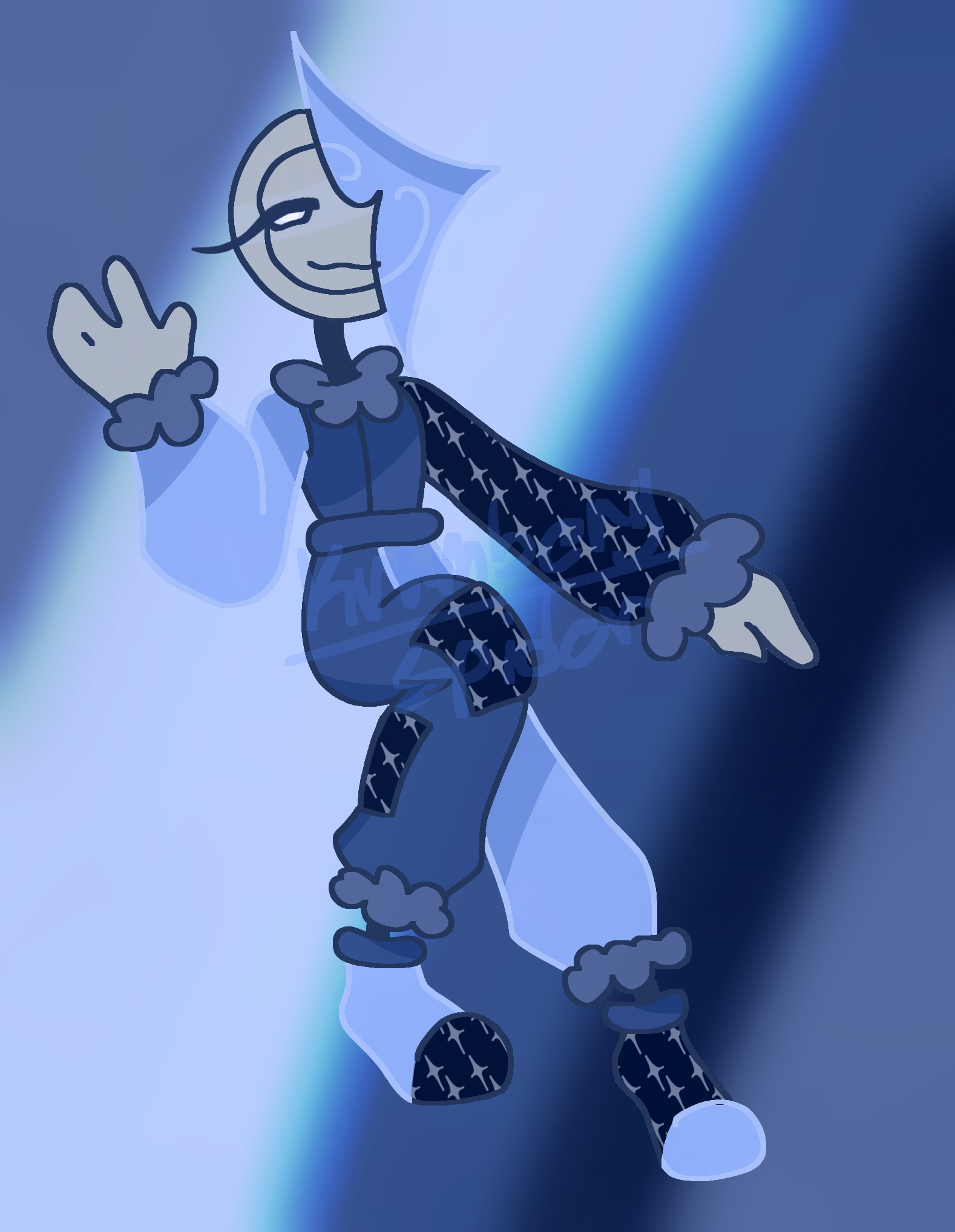 Fanf oc 💙🌕 - ibisPaint