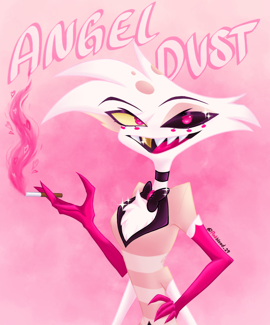 Angel Dust Fanart - ibisPaint
