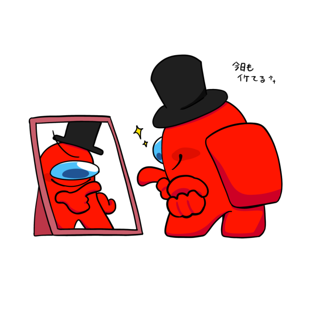 Red mongus - ibisPaint